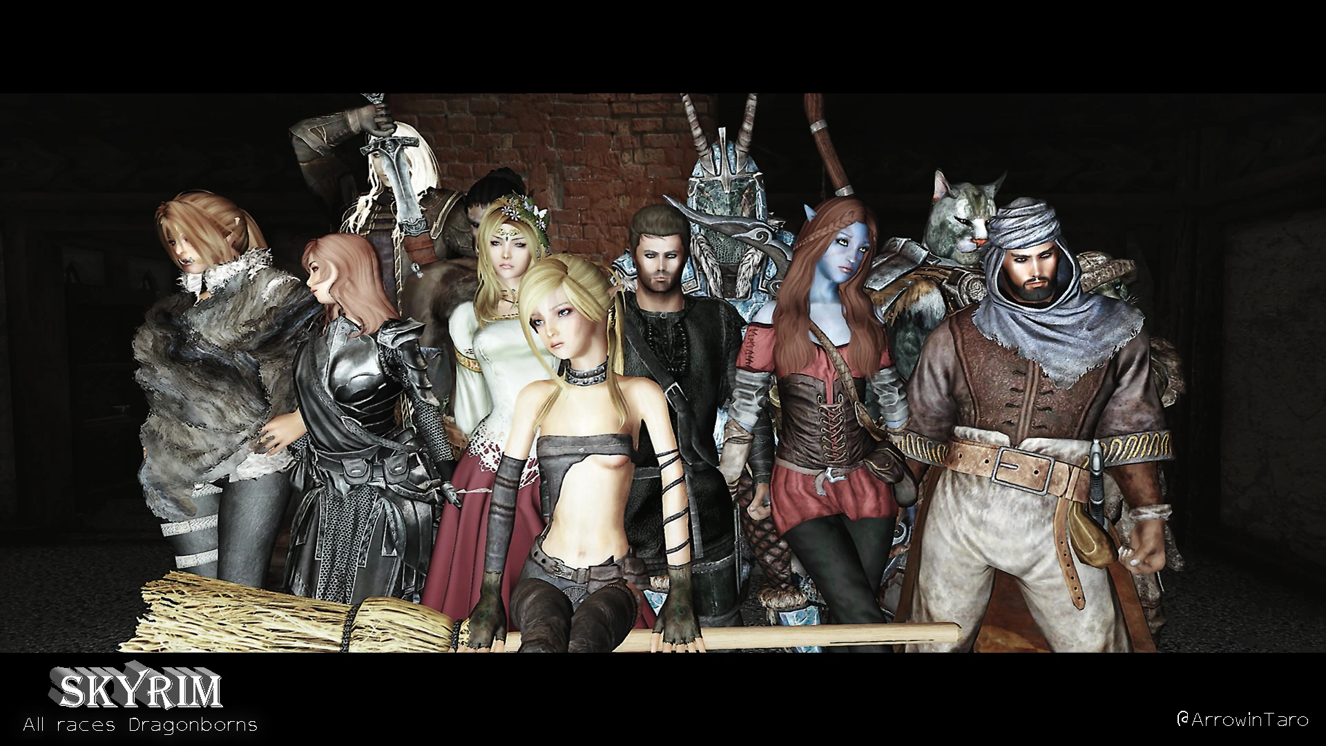 All My Dragonborns At Skyrim Nexus Mods And Community