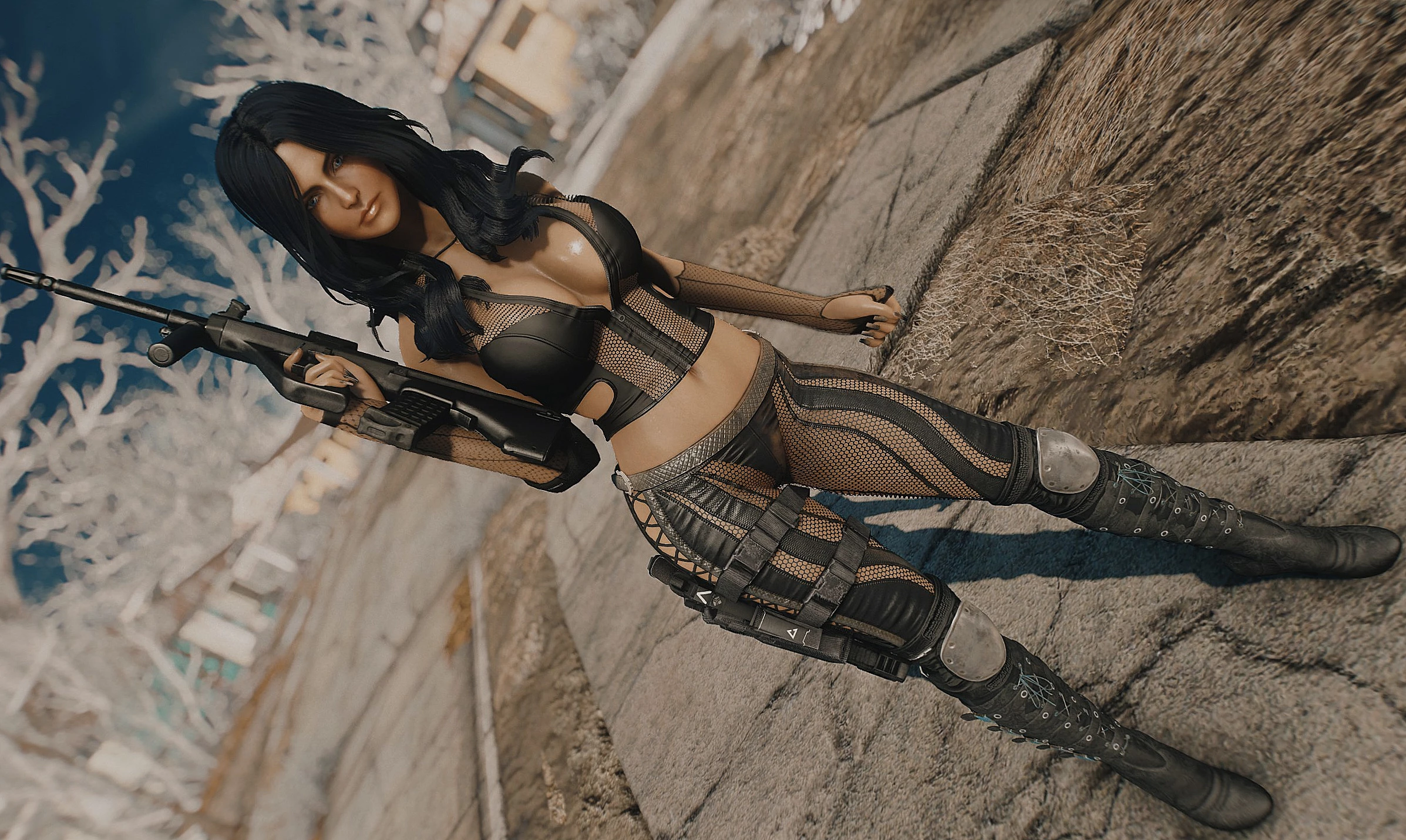 Red Lips And Curvy Hips At Fallout 4 Nexus Mods And Community