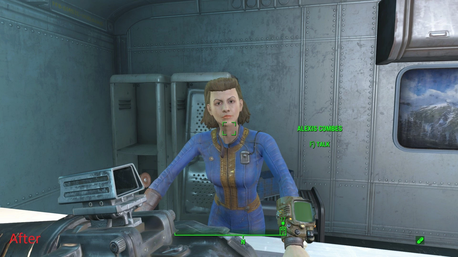 Alexis Combes Gets A Shower At Fallout 4 Nexus Mods And Community