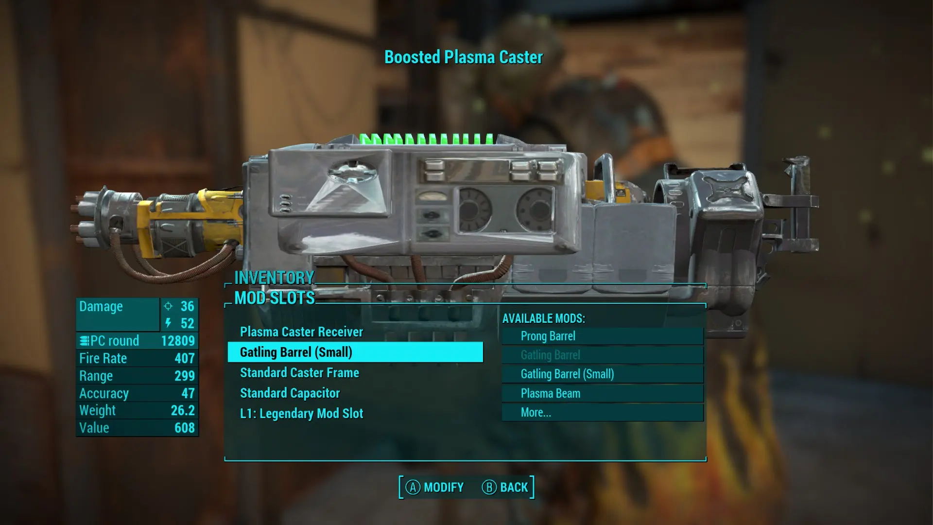 P 113 Plasma Caster Rework Patch At Fallout 4 Nexus Mods And Community