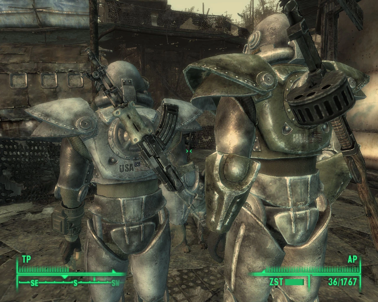 Fc T 51b With Army Stars And Us Flag At Fallout3 Nexus Mods And Community