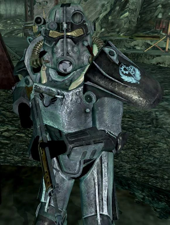 Power Armor And Helmet Retextured At Fallout 3 Nexus Mods And Community