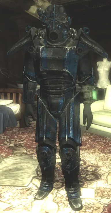 Blue Outcast Power Armor At Fallout 3 Nexus Mods And Community