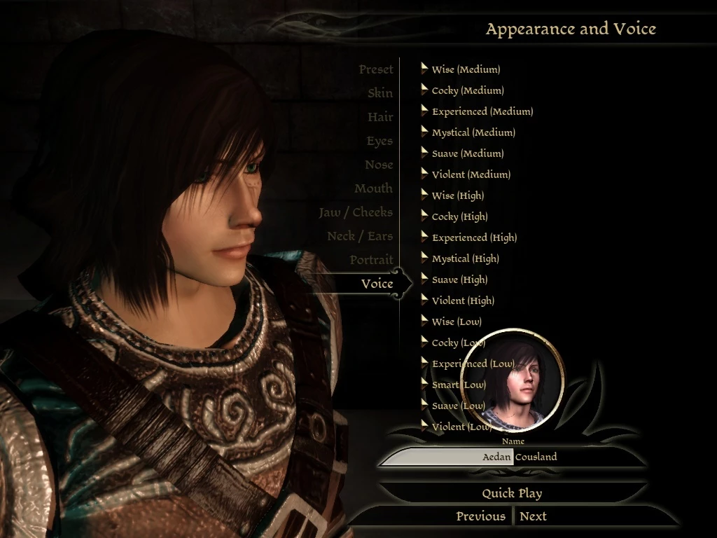 Universal Voices At Dragon Age Origins Mods And Community