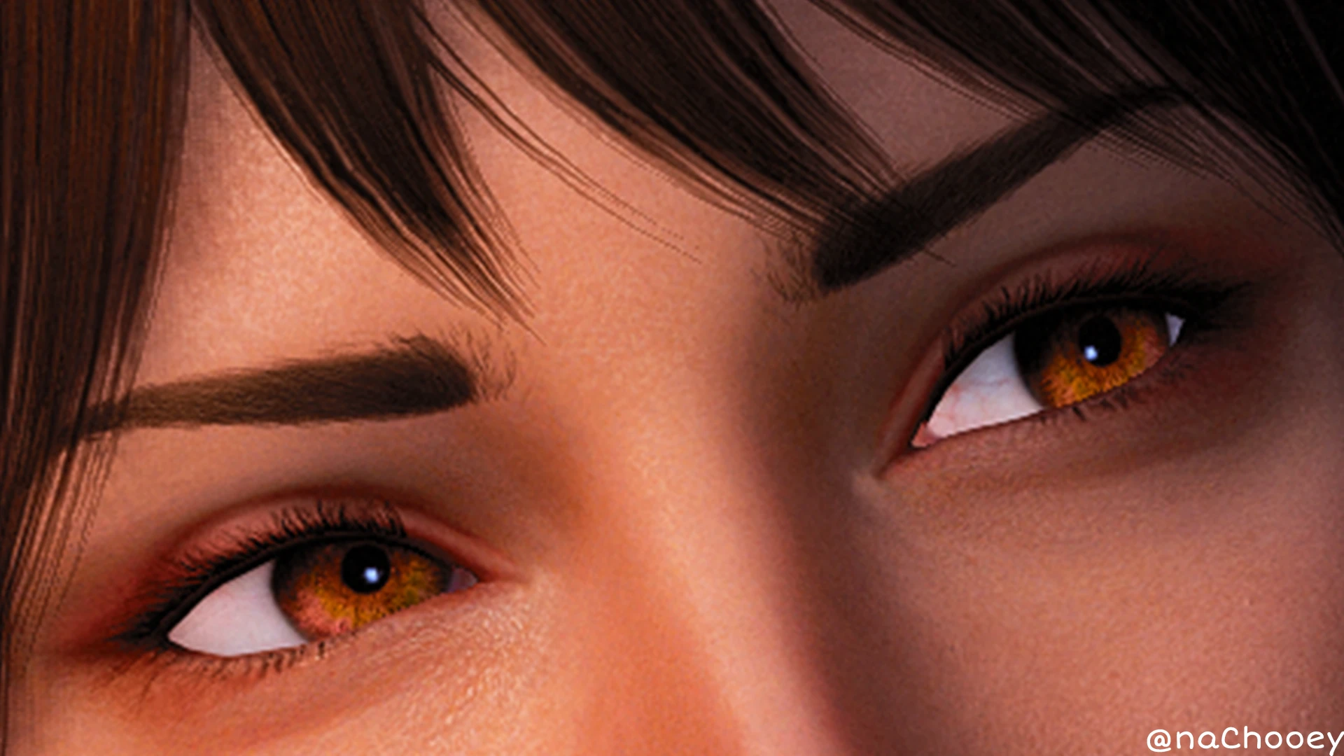 Brows By Hvergelmir For High Poly Head At Skyrim Special Edition Nexus