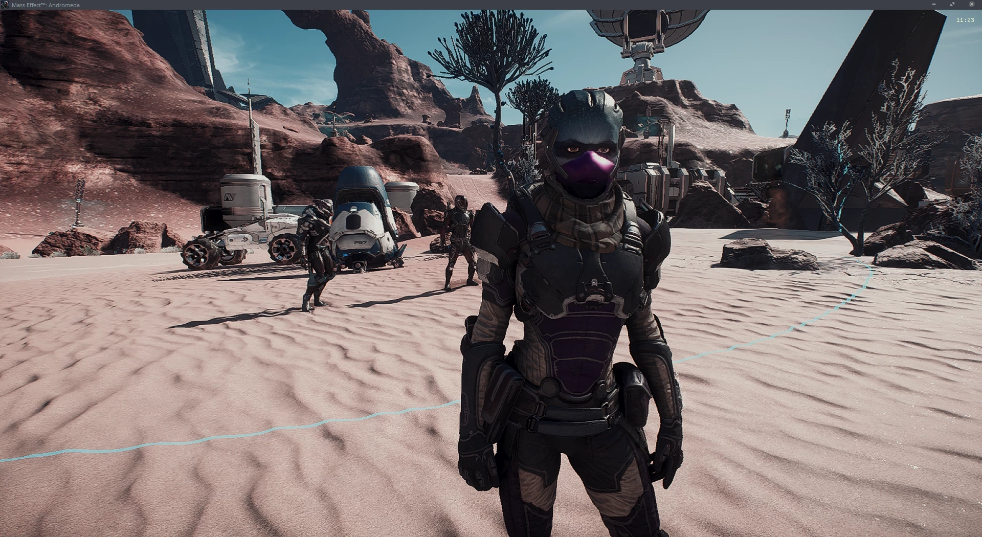Squad Hair Or Armor Replacement Template At Mass Effect Andromeda Nexus Mods And Community