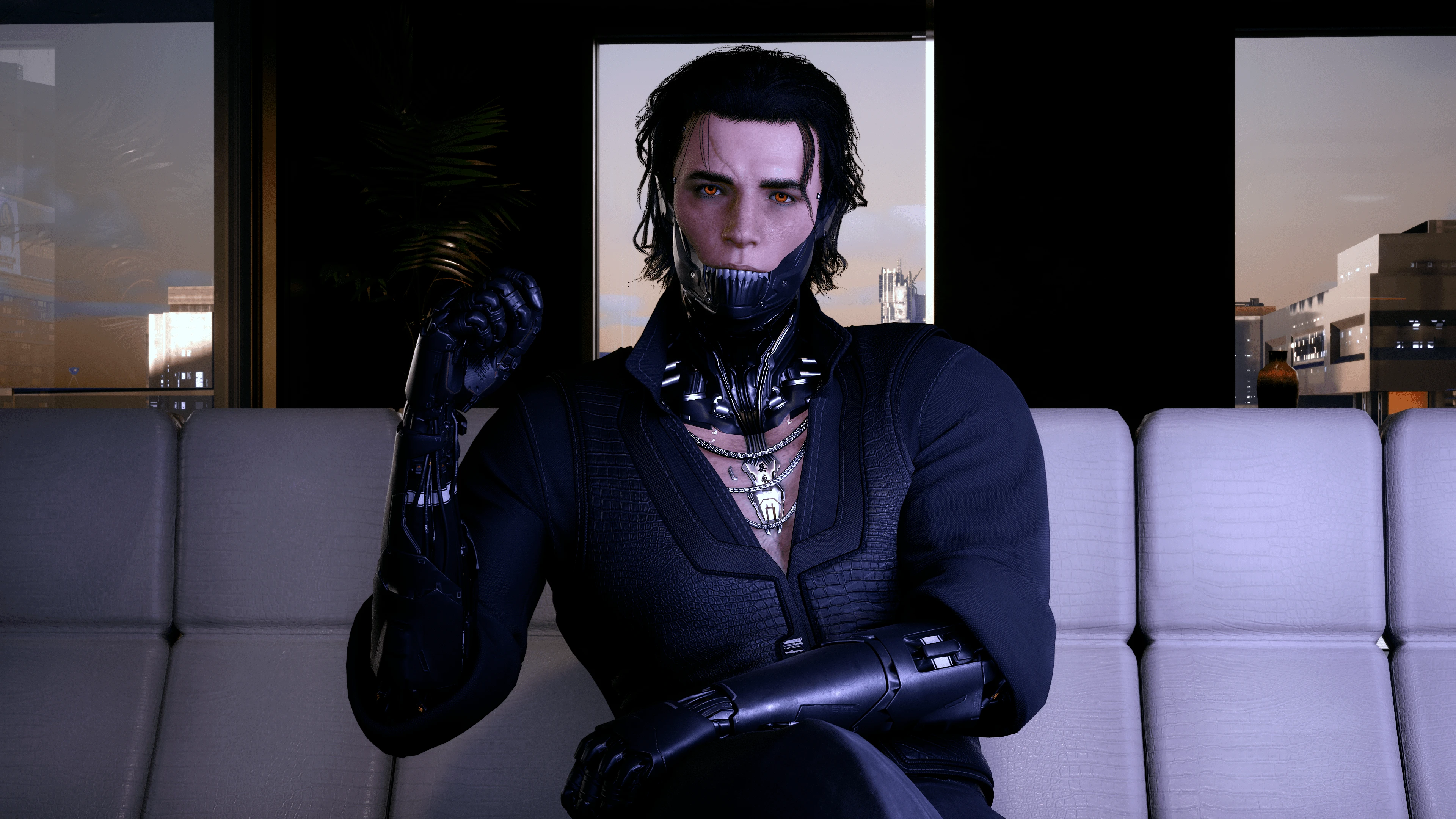 Raiden Netwatch Cyberware Male V At Cyberpunk 2077 Nexus Mods And