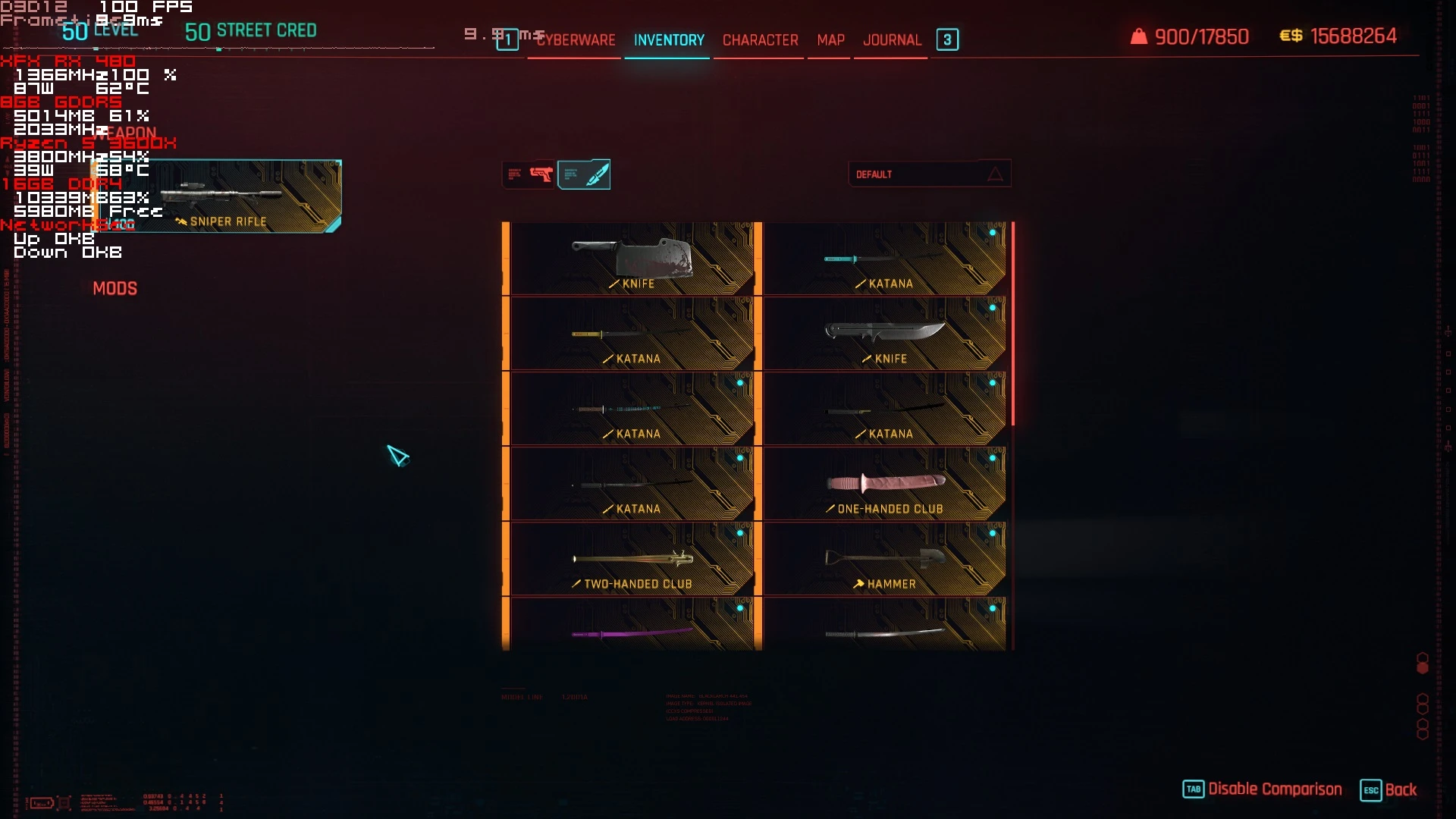 Grant All Iconic Weapons Cet Keybind And Console Command List At