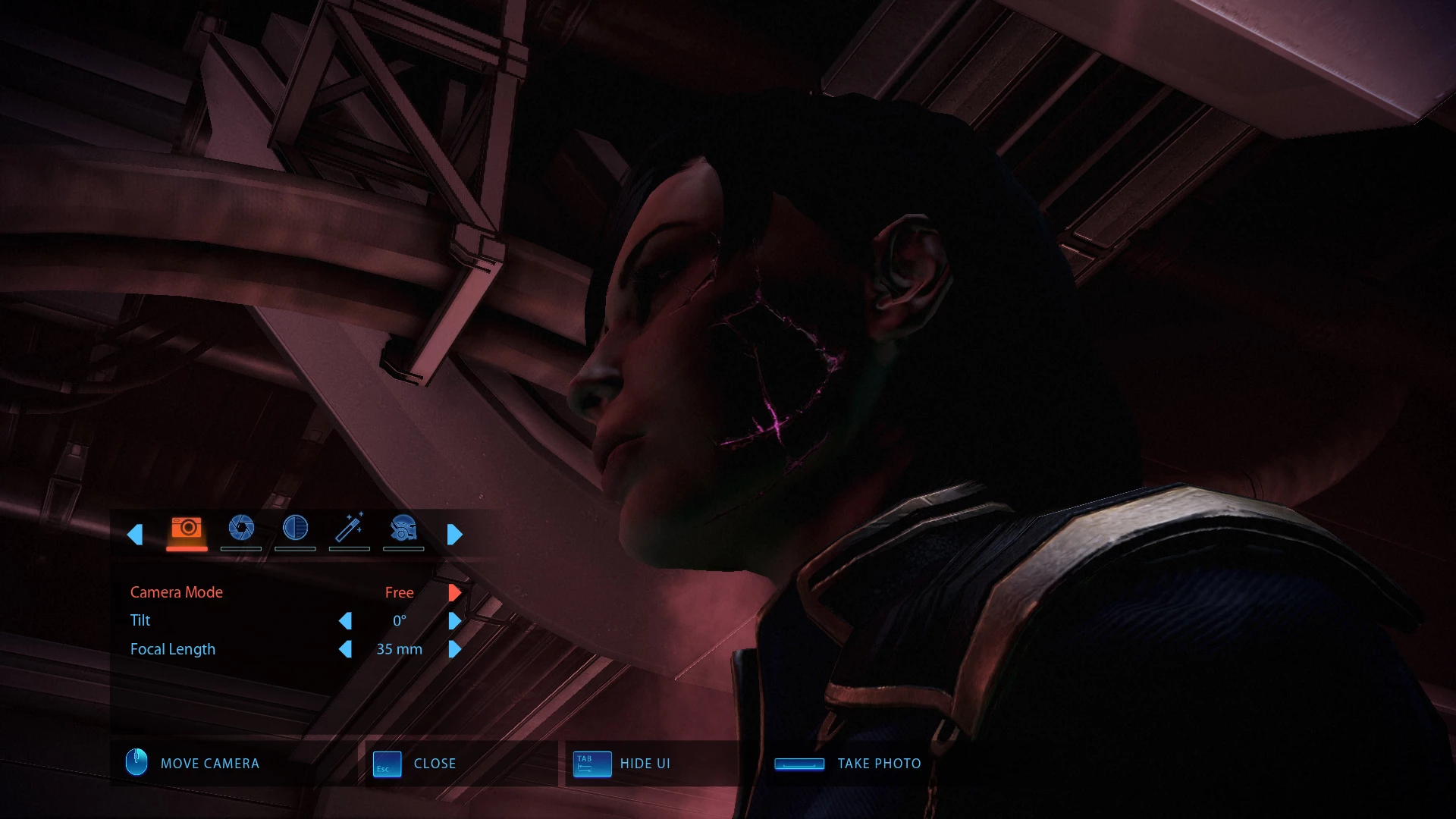 Custom Renegade Scar Colours At Mass Effect Legendary Edition Nexus Mods And Community