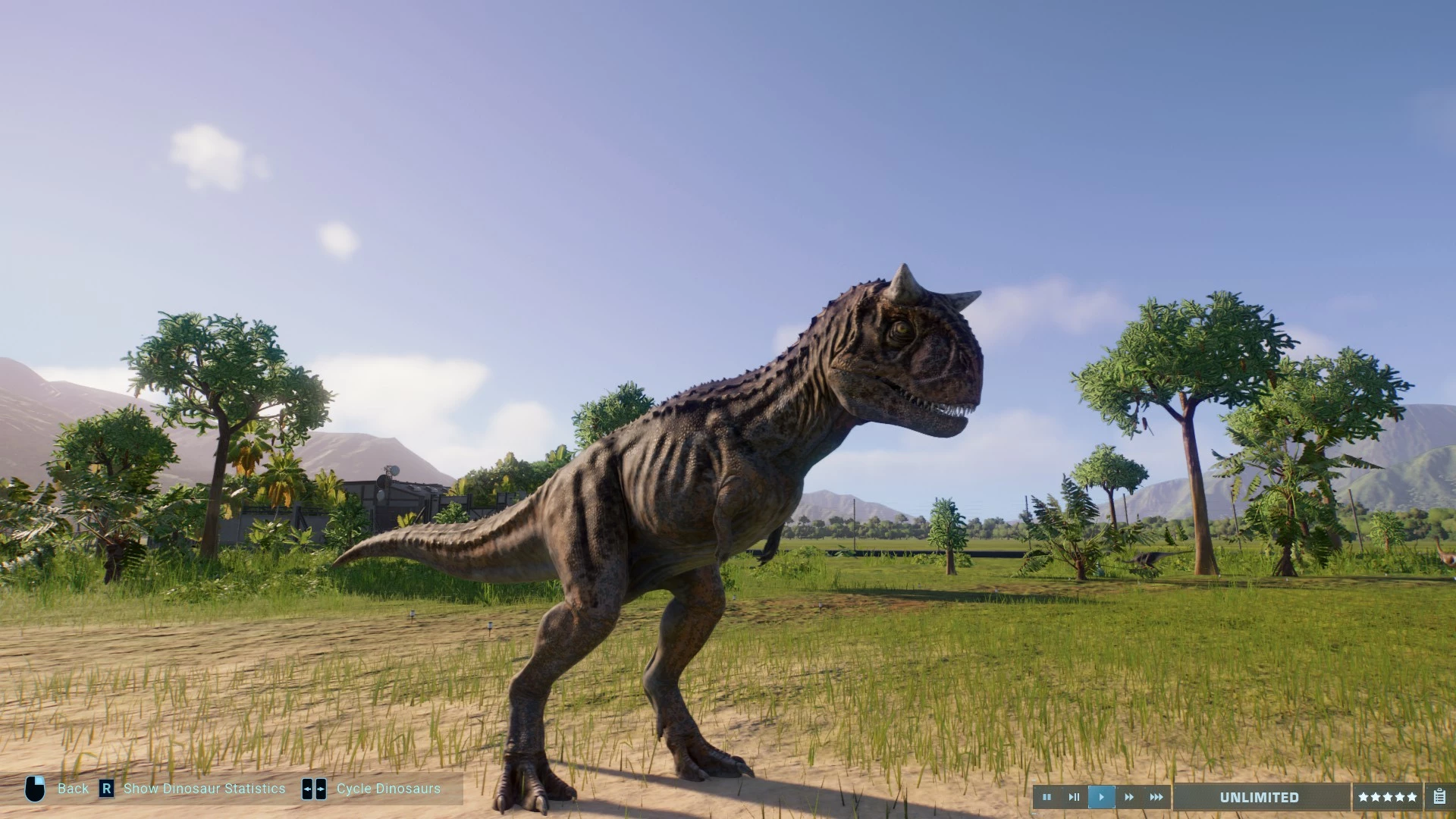 Carnotaurus Base Skin Replacer At Jurassic World Evolution 2 Nexus