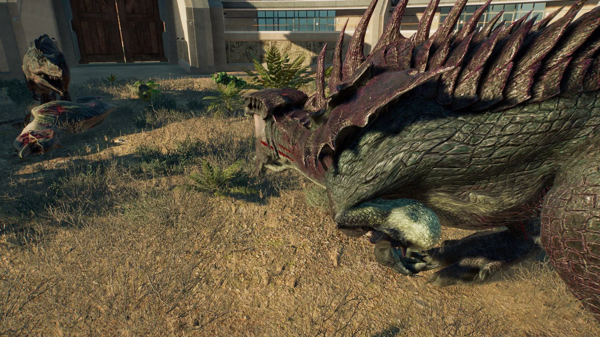 Ark Port King Titan Outdated As Of Biosyn Update At Jurassic World