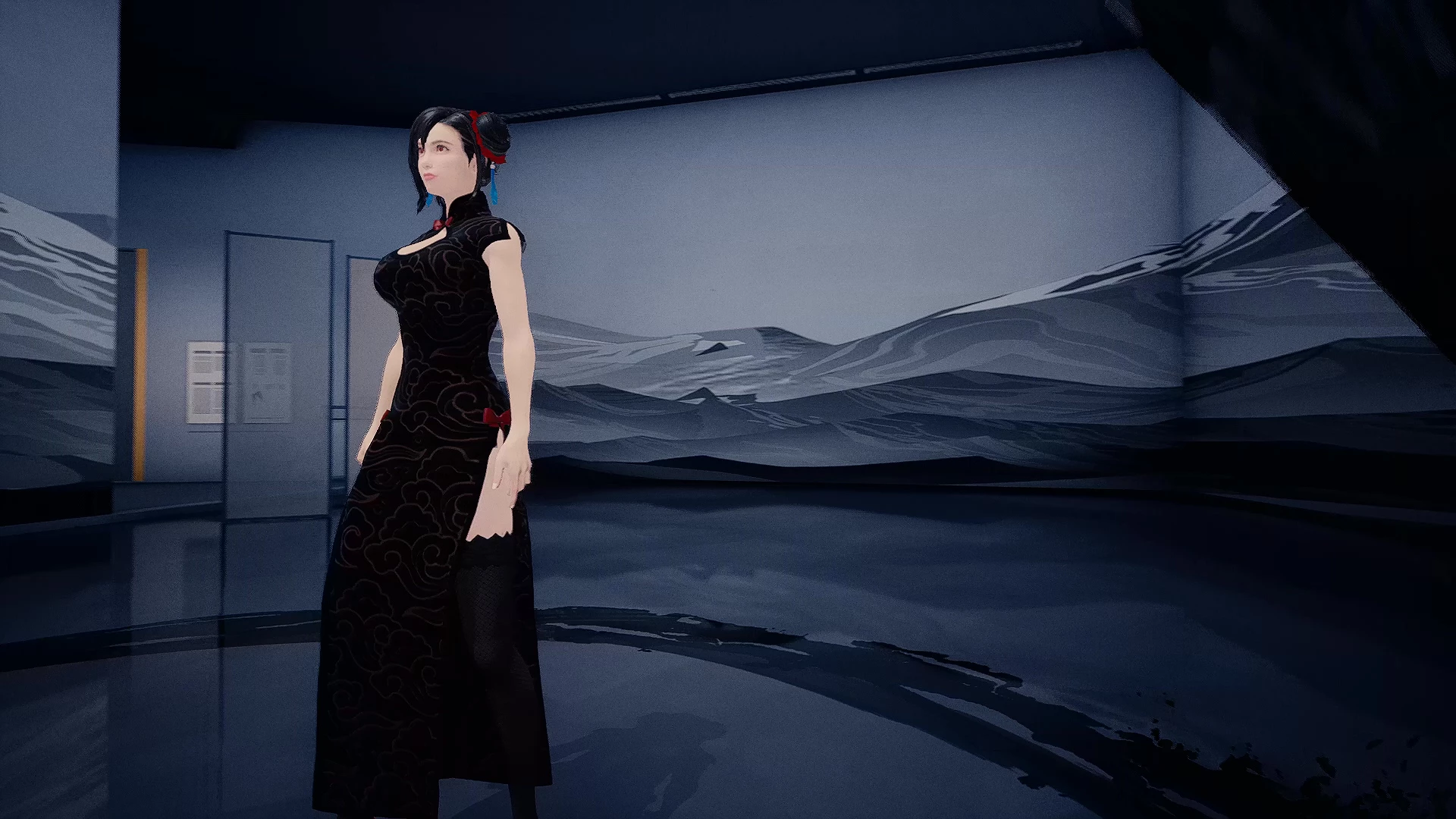 Sifu Mod Tifa Cheongsam Black Silk At Sifu Nexus Mods And Community